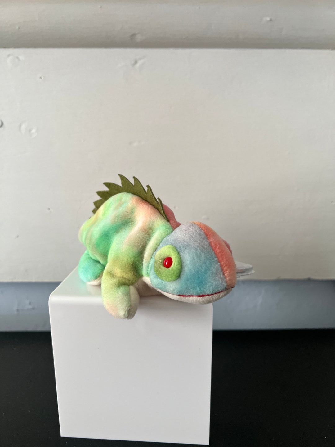 Ty Beanie Baby iggy the Iguana Ty-dyed With Spikes - Etsy