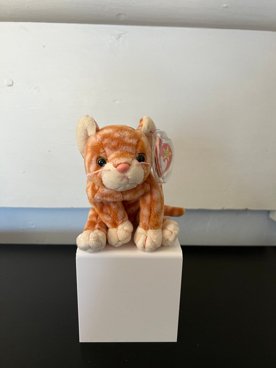 Ty Beanie Baby amber the Gold Tabby Cat - Etsy