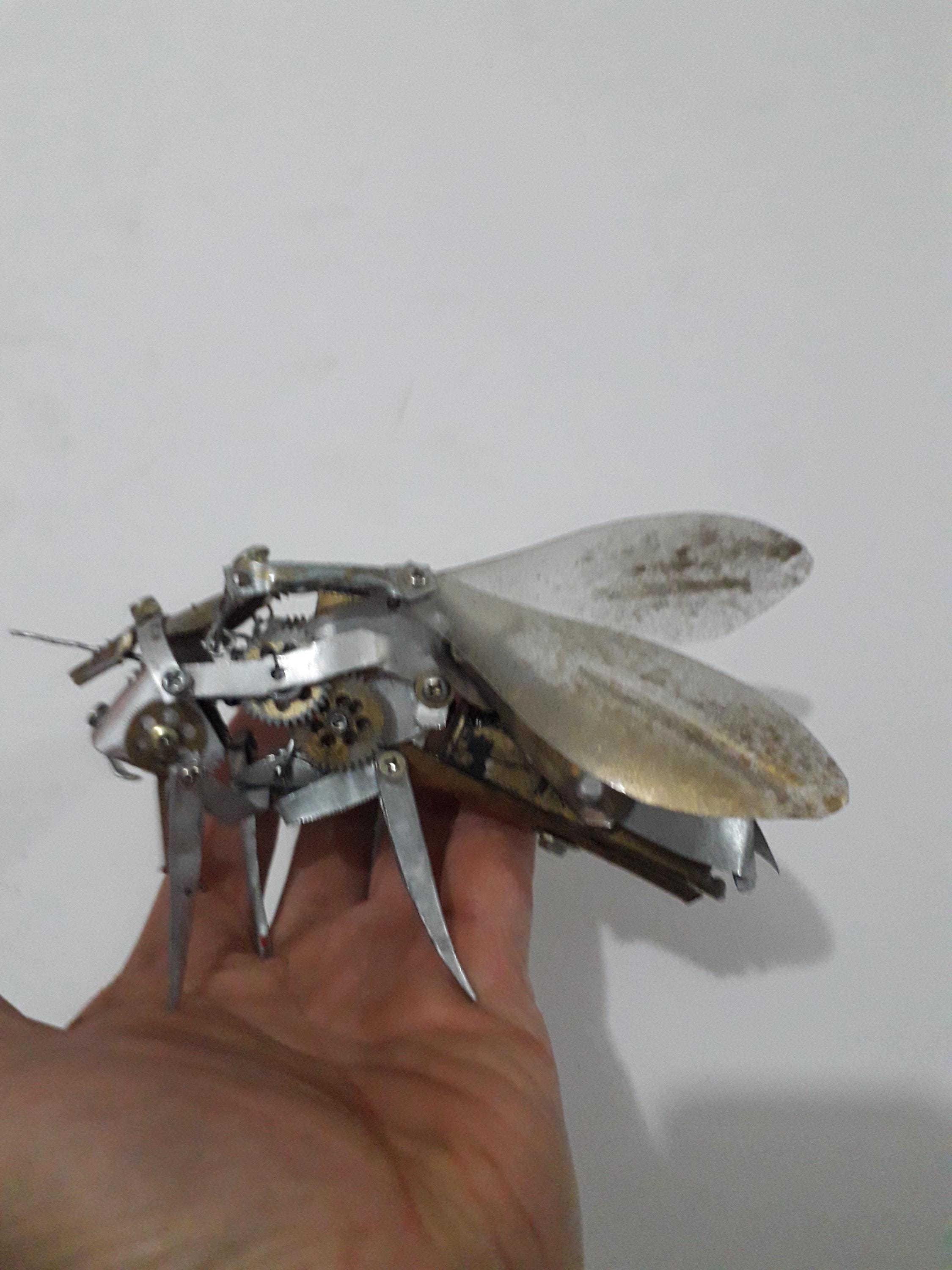 Mechanical Mosquito Made by Recycling - Etsy