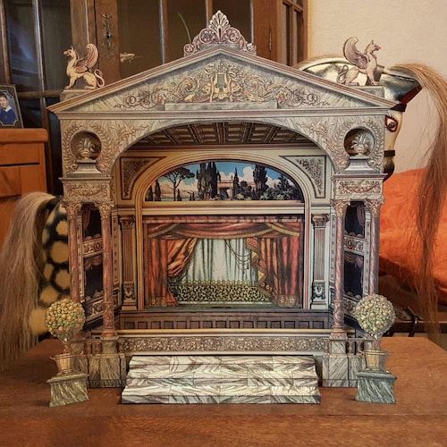 Paper Toy Theatre Model 1919 Vintage Printable 28 High Quality - Etsy