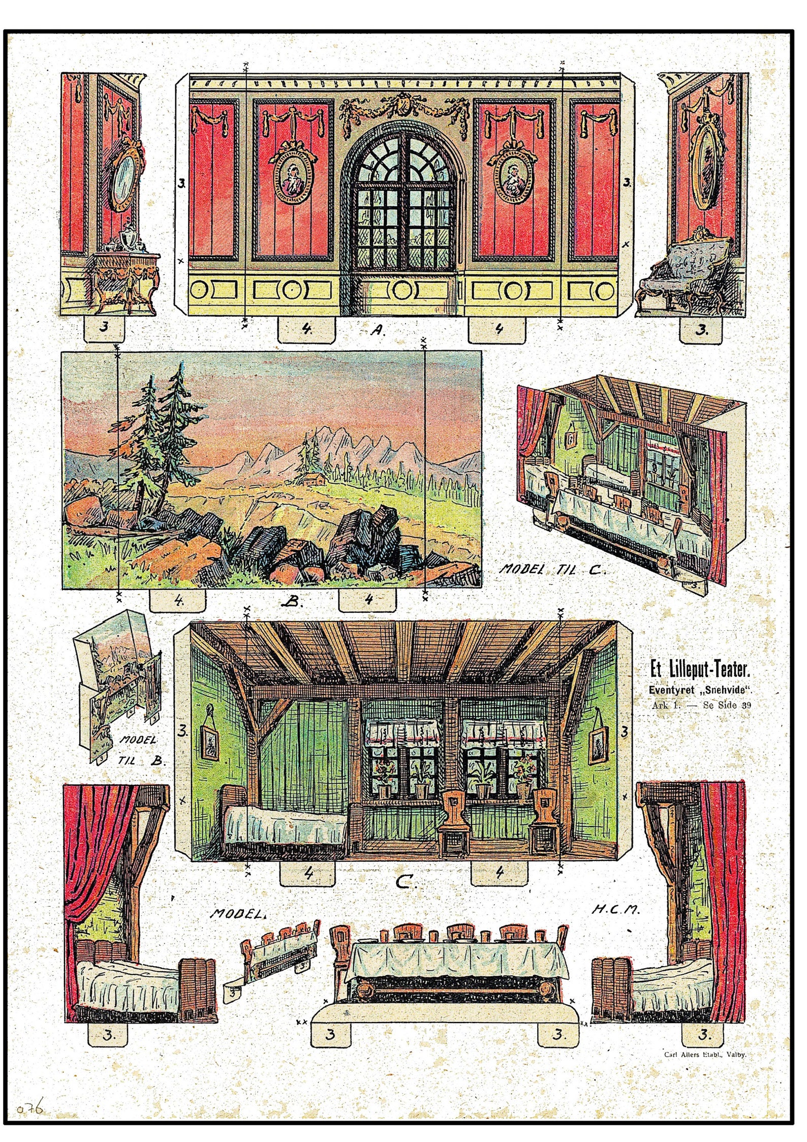 Paper Toy Theare 1916 Lilliput Printable Model Jpegs Rar File - Etsy UK