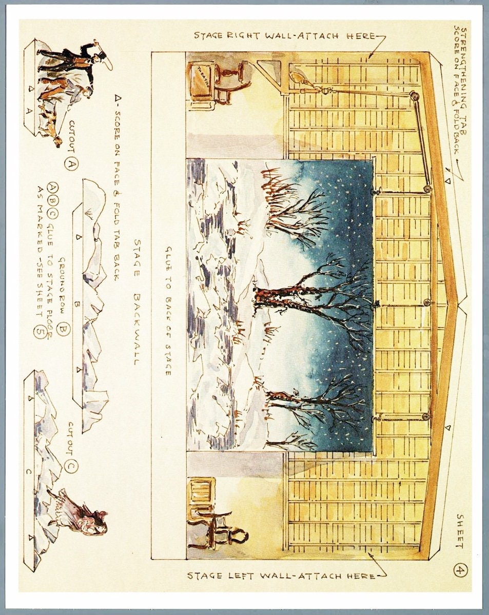 Paper Toy Vintage Theatre Model Goodspeed Opera Theatre Zip File - Etsy UK