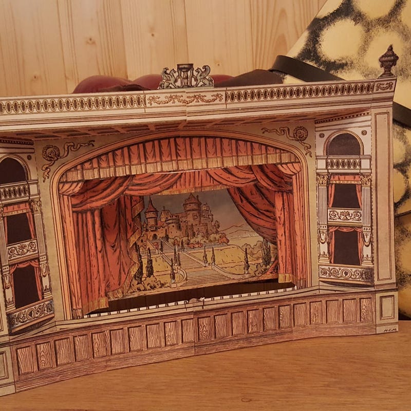 Paper Theater - Etsy