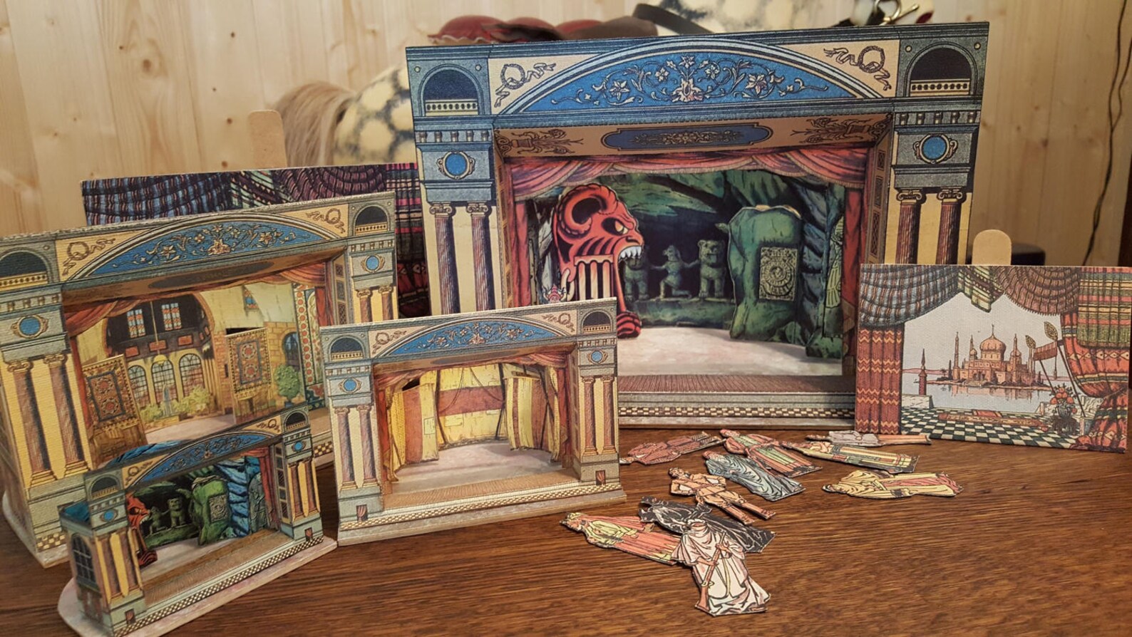 Paper Toy Theatre 1930s Vintage Printable 14 High Quality - Etsy