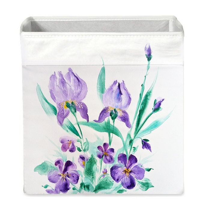 Custom Ikea Drona Storage Box Expedit/kallax Insert - Aquarelle Pastel ...