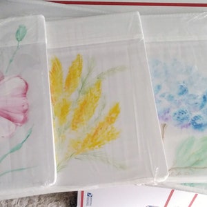 Custom Ikea Drona Storage Box Expedit/kallax Insert - Aquarelle Pastel ...