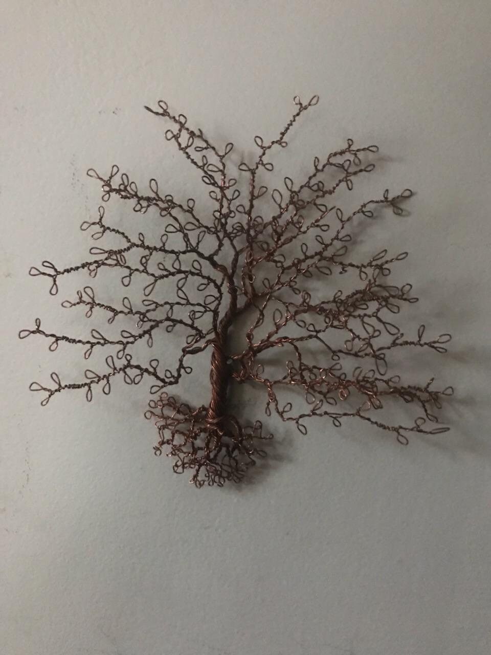 Unique gifthandmaderecycled materialsRecycled Copper Wire Tree Art ...