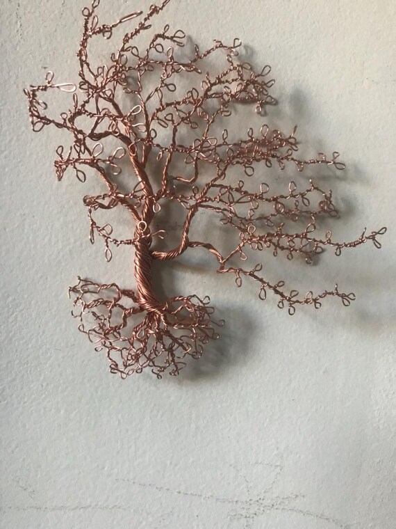 Unique gifthandmaderecycled materialsRecycled Copper Wire Tree Art ...