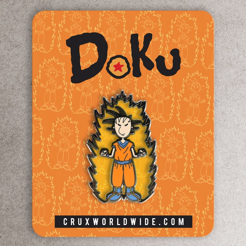 Doku Enamel Pin - Etsy