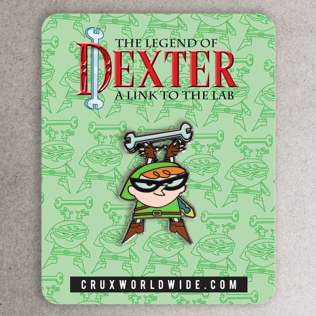 Dexter Link Enamel Pin - Etsy