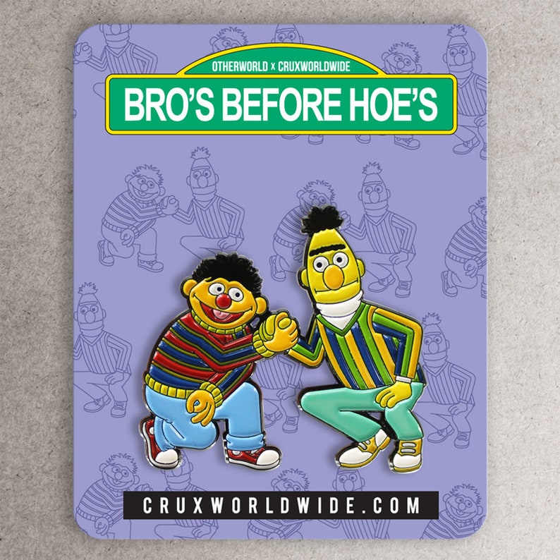 Bros Before Hoes Enamel Pin - Etsy