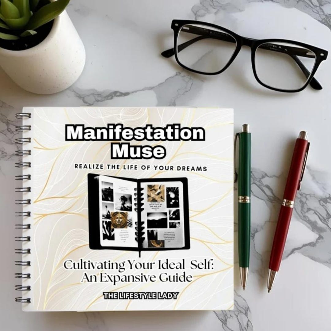 Manifestation Muse Vision Book: Interactive Self-help Guide - Etsy