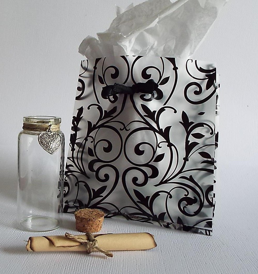 Love Note in a Bottle: Handwritten Poem Gift for Wife - "an Entrapment ...