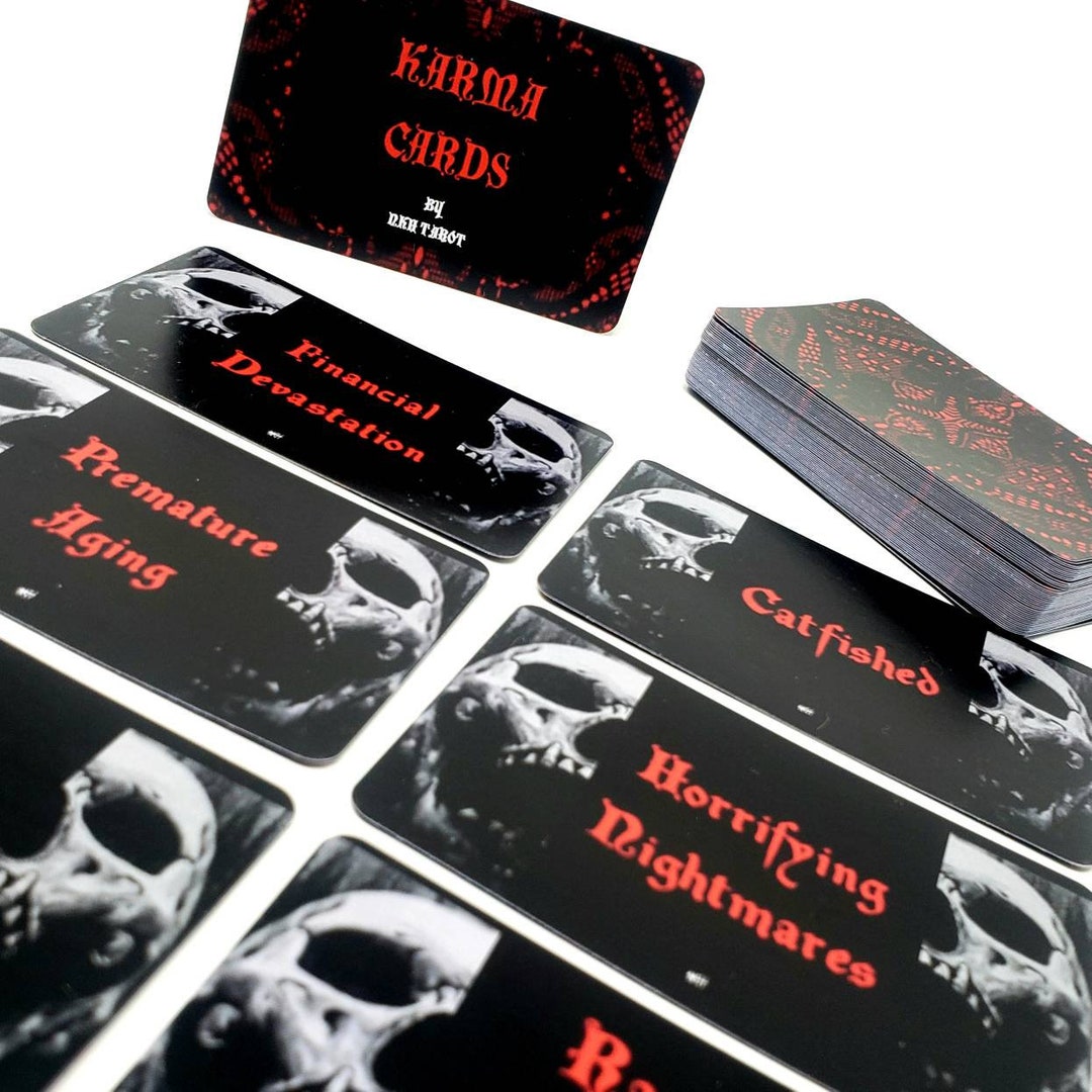 Clarifying Karma Oracle Deck: Shadow Work Divination Cards - Etsy