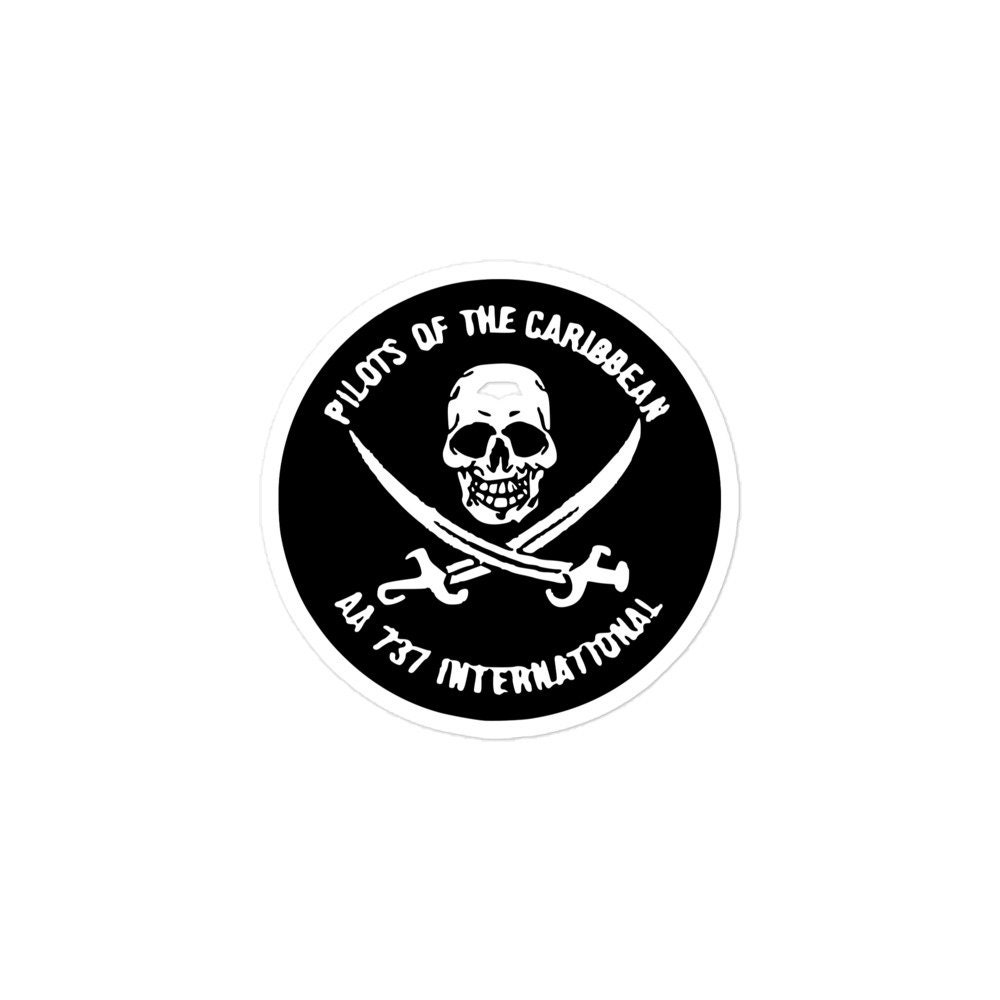 Patch Style Pilots of the Caribbean Sticker - Etsy