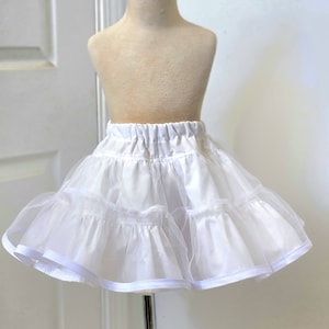 Child's Petticoat/crinoline/underskirt- 100% Cotton Fabric and ...