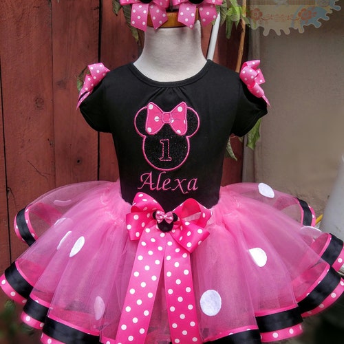Minnie Mouse 3pc Outfit - Etsy