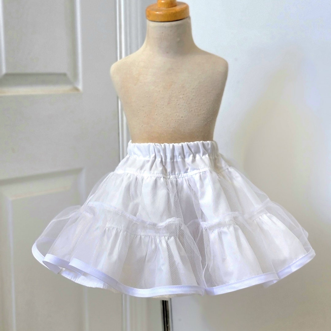 Child's Petticoat/crinoline/underskirt- 100% Cotton Fabric and ...