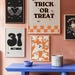 Halloween Digital Art Print Set of 9 Spooky Poster Fun Halloween Saying ...