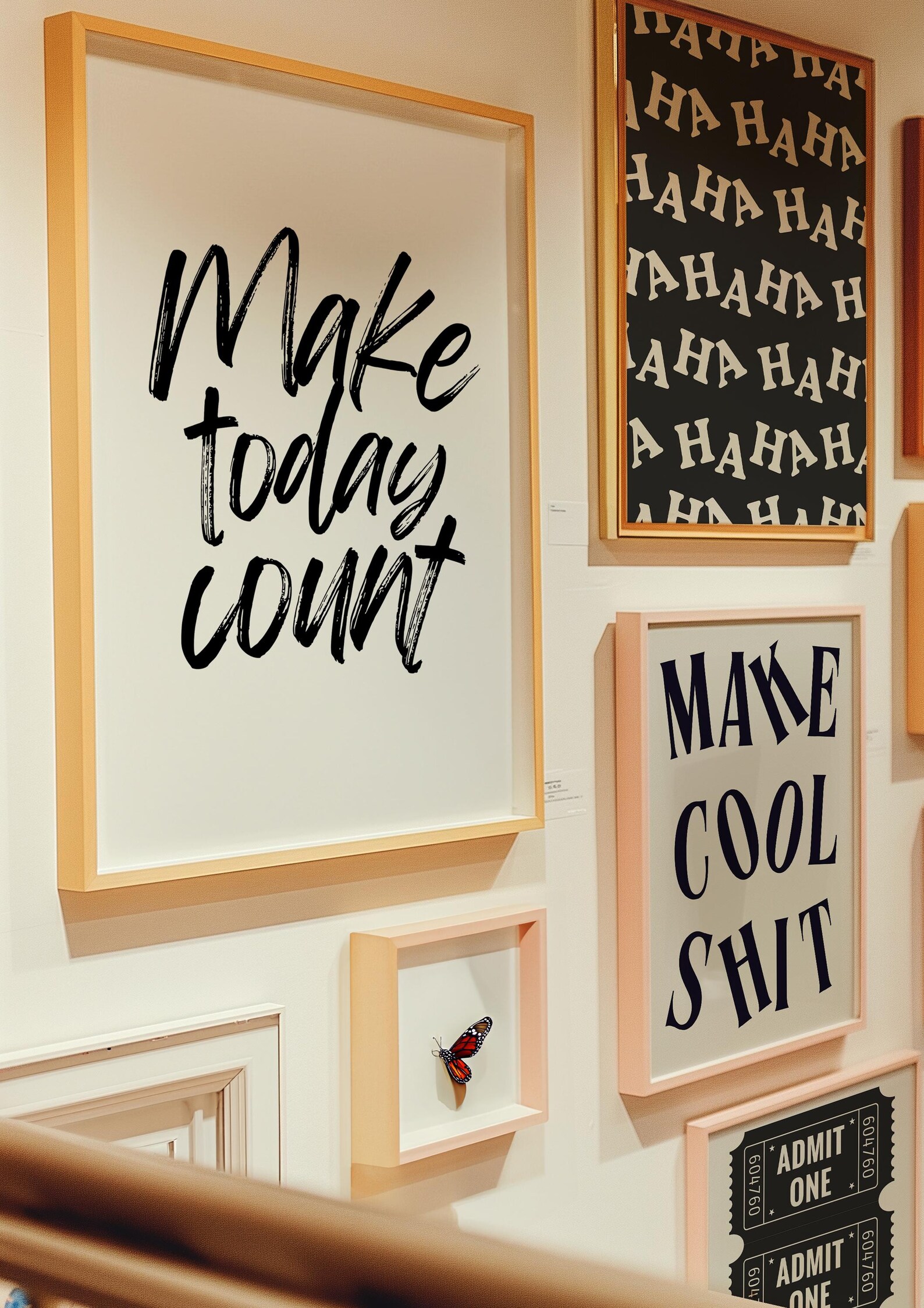 Make Today Count Digital Art Print Affirmation Poster Motivational ...