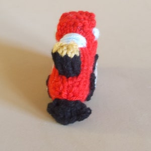 Mini Locomotive Engine Knitted Stuffed Toy - Model Train - Boys Soft ...