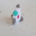 Miniature Rocket Ship Knitted Soft Toy - Stuffed Rocket - Kids Room ...