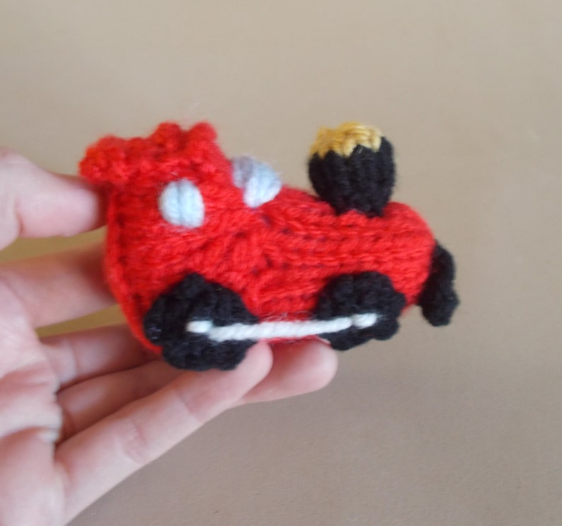 Mini Locomotive Engine Knitted Stuffed Toy Model Train | Etsy