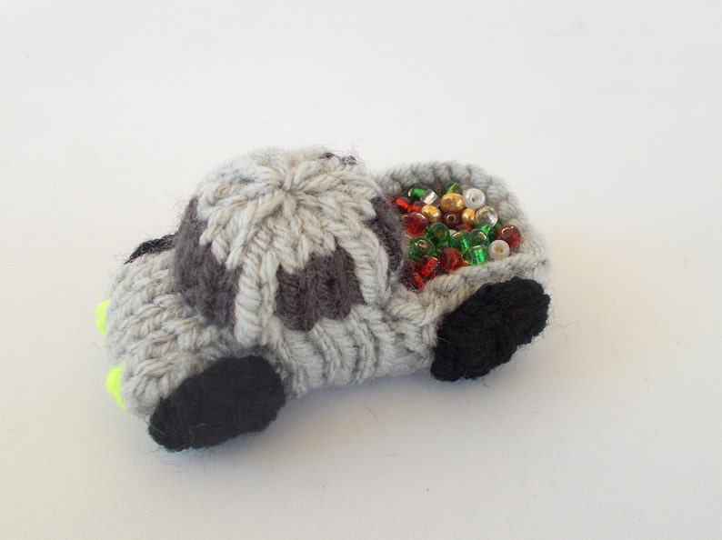 Miniature Pickup Truck Knitted Soft Toy Model Vehicle - Etsy