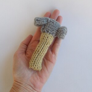 Mini Hammer Knitted Stuffed Ornament - Hardware Ornament - Christmas ...