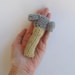 Mini Hammer Knitted Stuffed Ornament - Hardware Ornament - Christmas ...