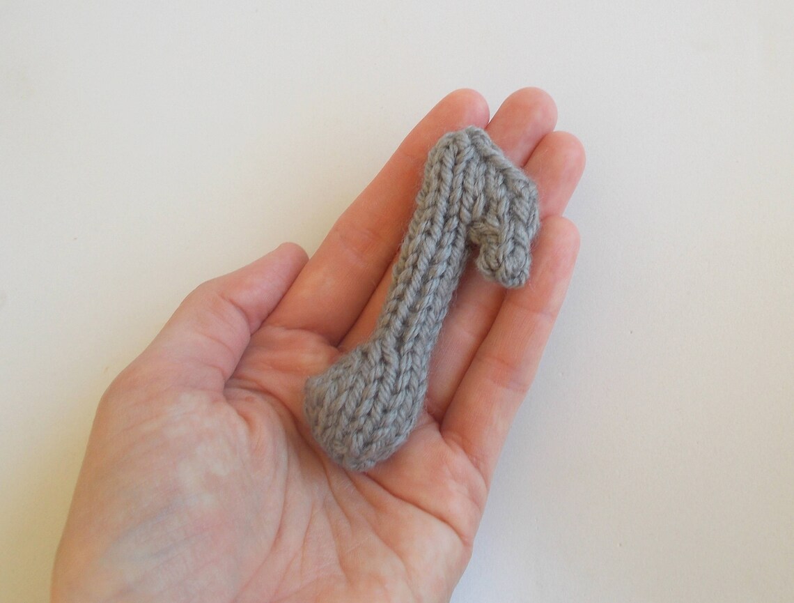 Miniature Music Note Knitted Soft Ornament Music Gift | Etsy