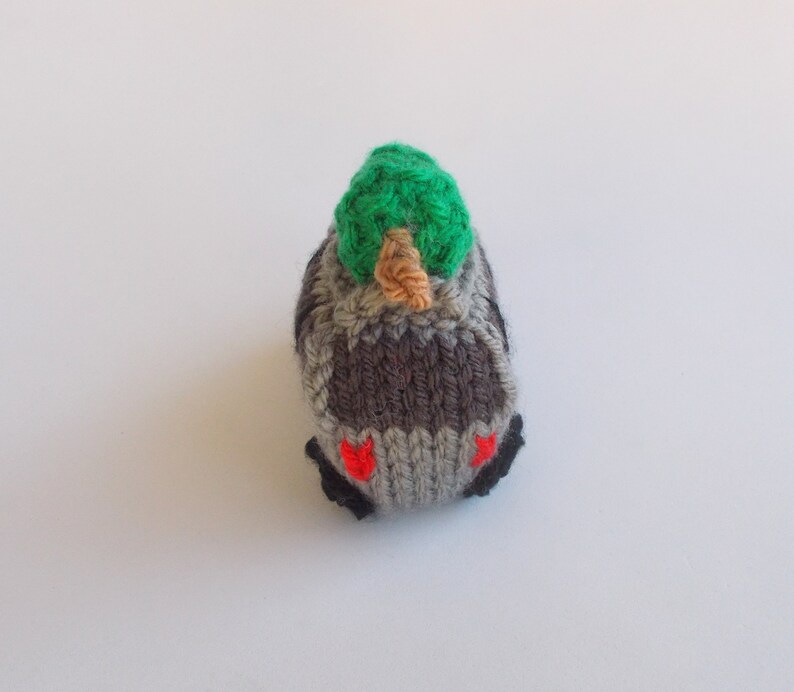 Mini Minivan With Christmas Tree Knitted Soft Toy - Van Ornament ...