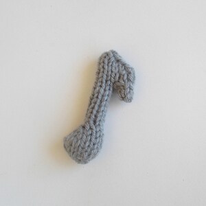 Miniature Music Note Knitted Soft Ornament - Music Gift - Christmas ...