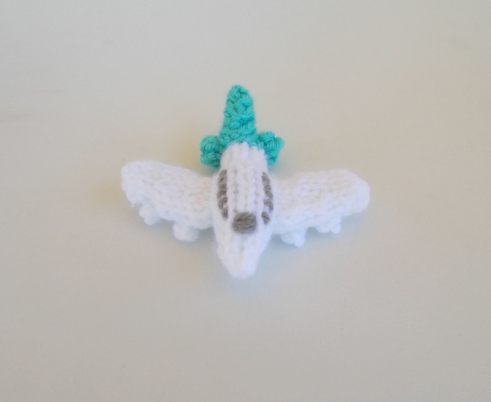 Miniature Jumbo Jet Aircraft Knitted Soft Toy Airplane - Etsy