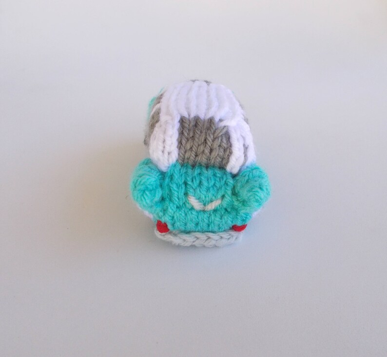 Mini Classic Car Knitted Stuffed Ornament Vehicle Ornament - Etsy
