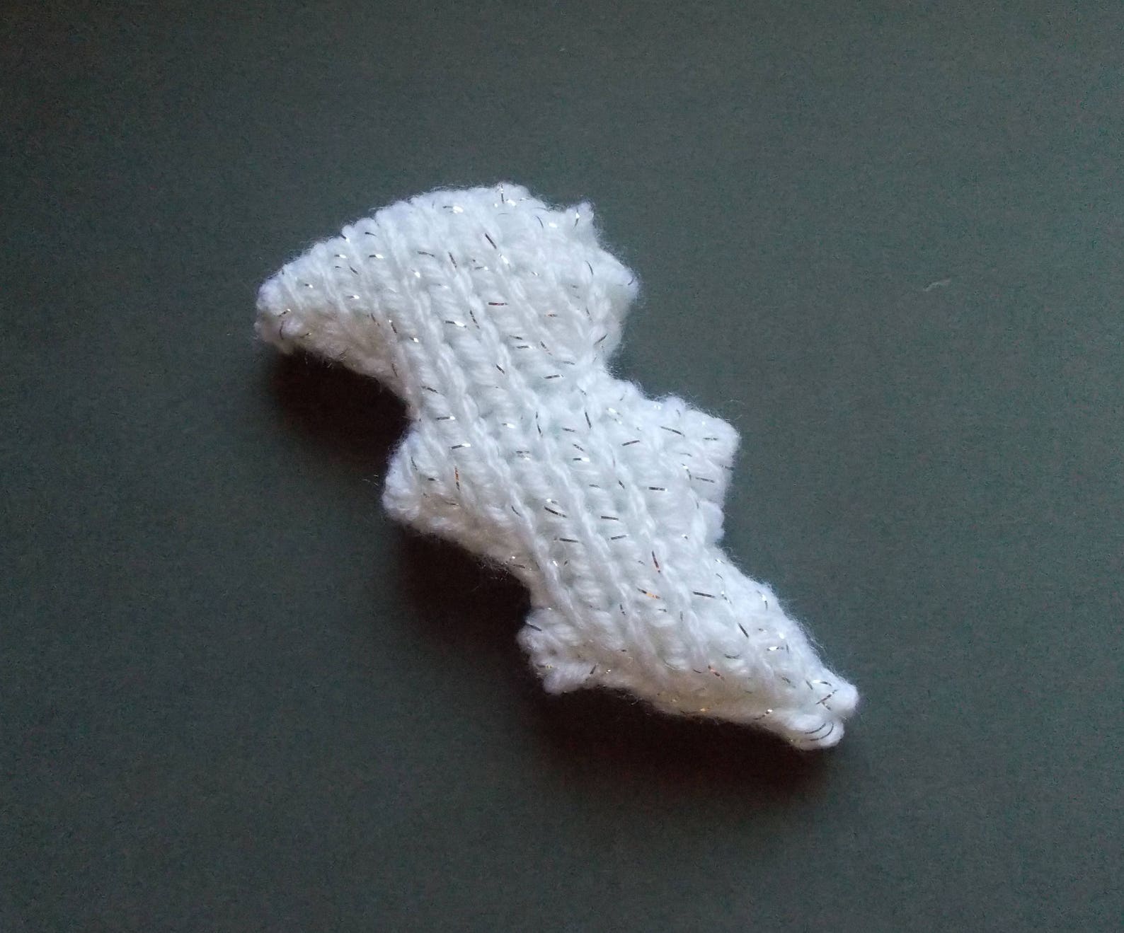 Mini Lightning Bolt Knitted Stuffed Ornament Unique Decor | Etsy