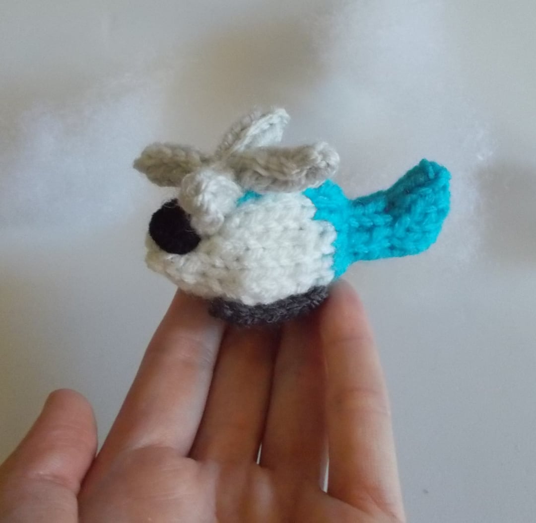 Mini Helicopter Soft Toy - Knitted Stuffed Toy - Christmas Ornament ...