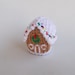 Mini Gingerbread House Knitted Stuffed Ornament Baking Ornament ...