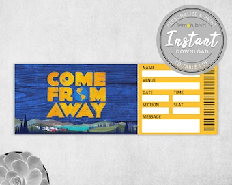 Come Away Printable - Etsy