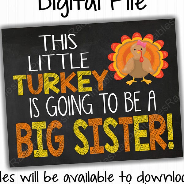Big Sister Turkey - Etsy