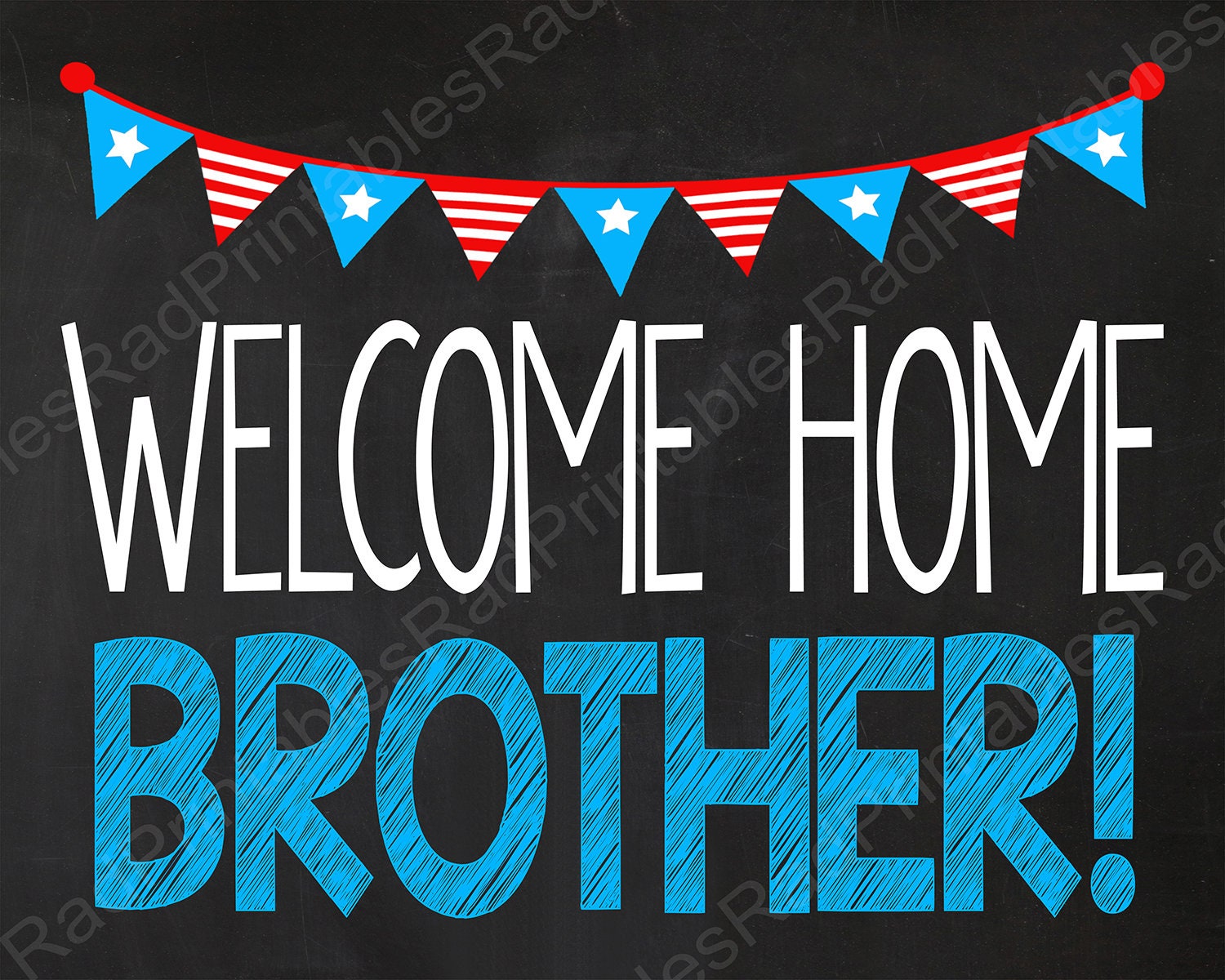 Welcome Home Brother Sign Instant Download Printable File - Etsy UK