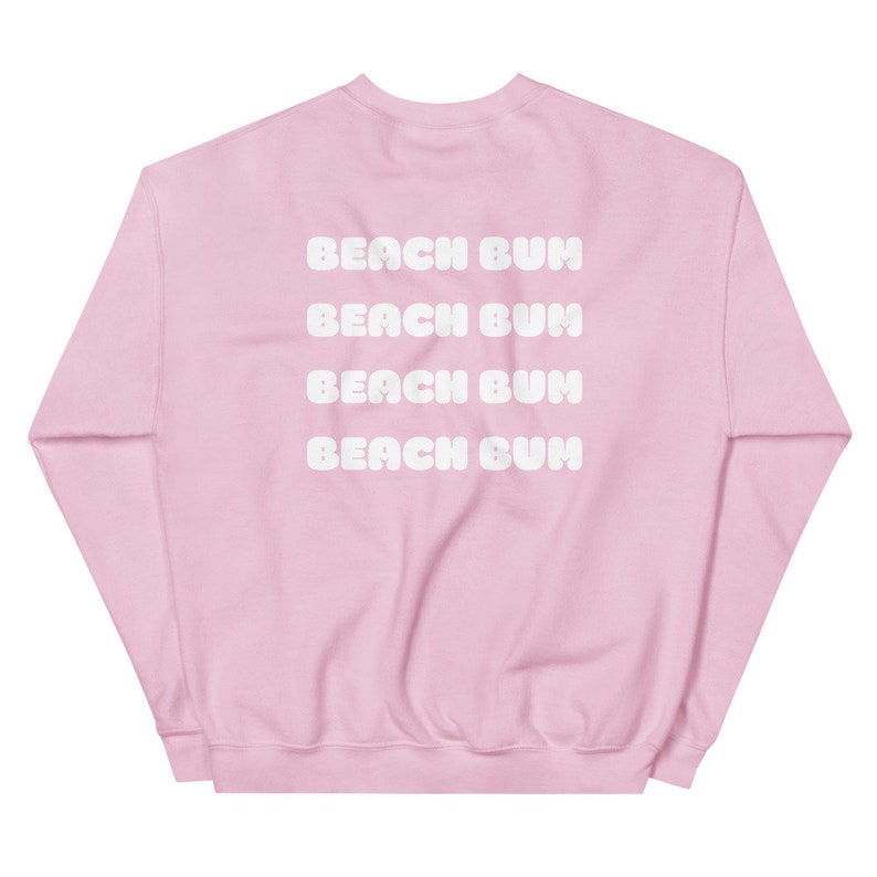 Beach Bum & Shell Sweatshirt Summer Sweatshirt Beach - Etsy