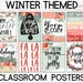Christmas Classroom Posters, Classroom Decor, Holiday Posters ...
