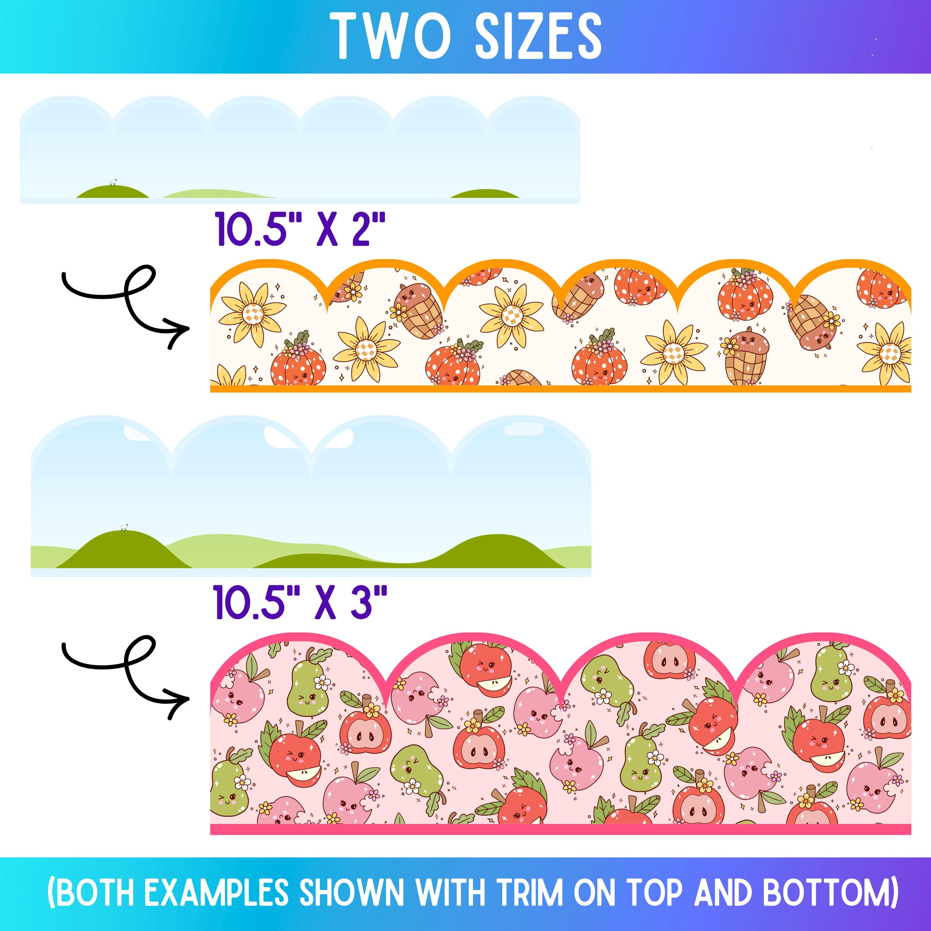 Canva Scalloped Bulletin Board Frames, Teacher Creator Seller Tools ...