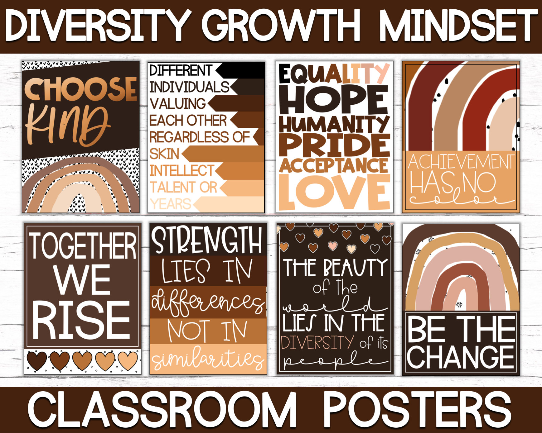 Equality Posters, Growth Mindset Posters, Classroom Sign, Classroom ...