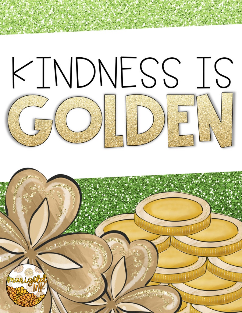 St Patricks Day Decor, St Patrick's Day Prints, Printable, Classroom ...