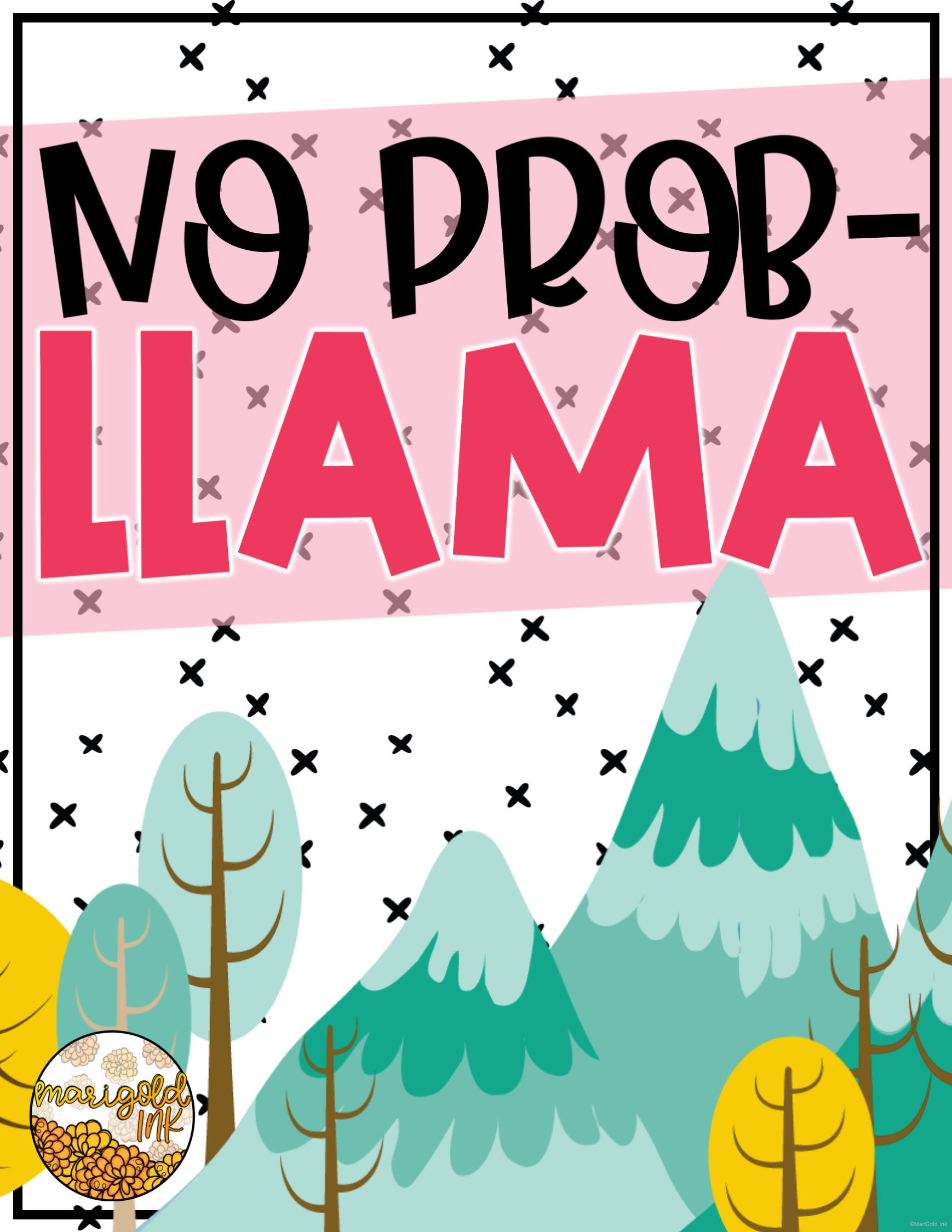 Llama Growth Mindset Posters, Llama Classroom Decor, Classroom Posters ...