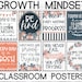 Floral Farmhouse Classroom Posters Farmhouse Posters Growth | Etsy