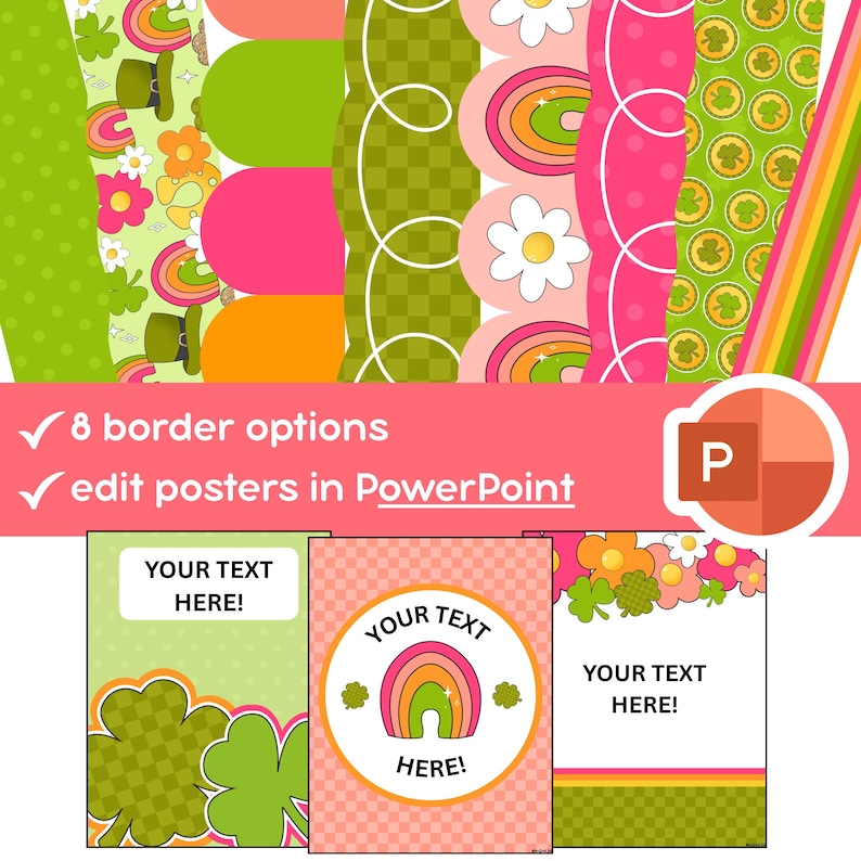 Editable St. Patrick’s Day Classroom Posters, March Bulletin Board ...