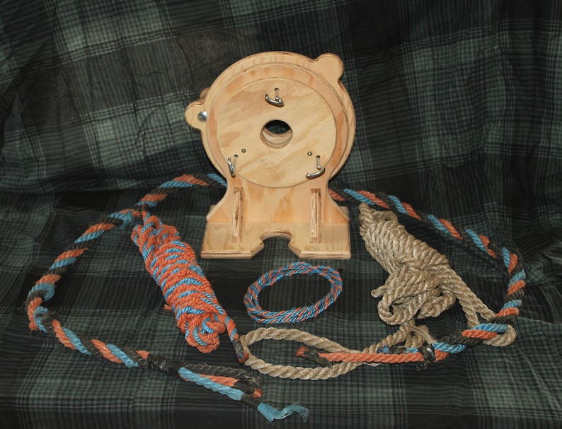 Rope Machine- Make Awesome Custom Rope Out of Recycled Hay Twine or New ...
